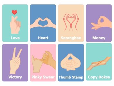 Korean Finger Hearts: Hand Gestures 101 - KollectionK